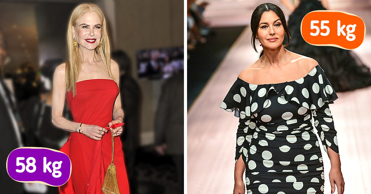 Descubrimos cuánto pesan realmente 18 divas estrella / Genial