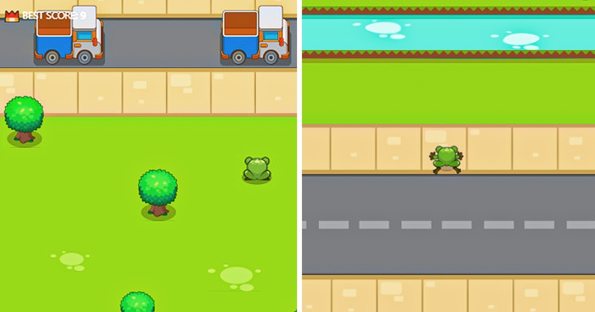 Frogie Cross the Road / Genial