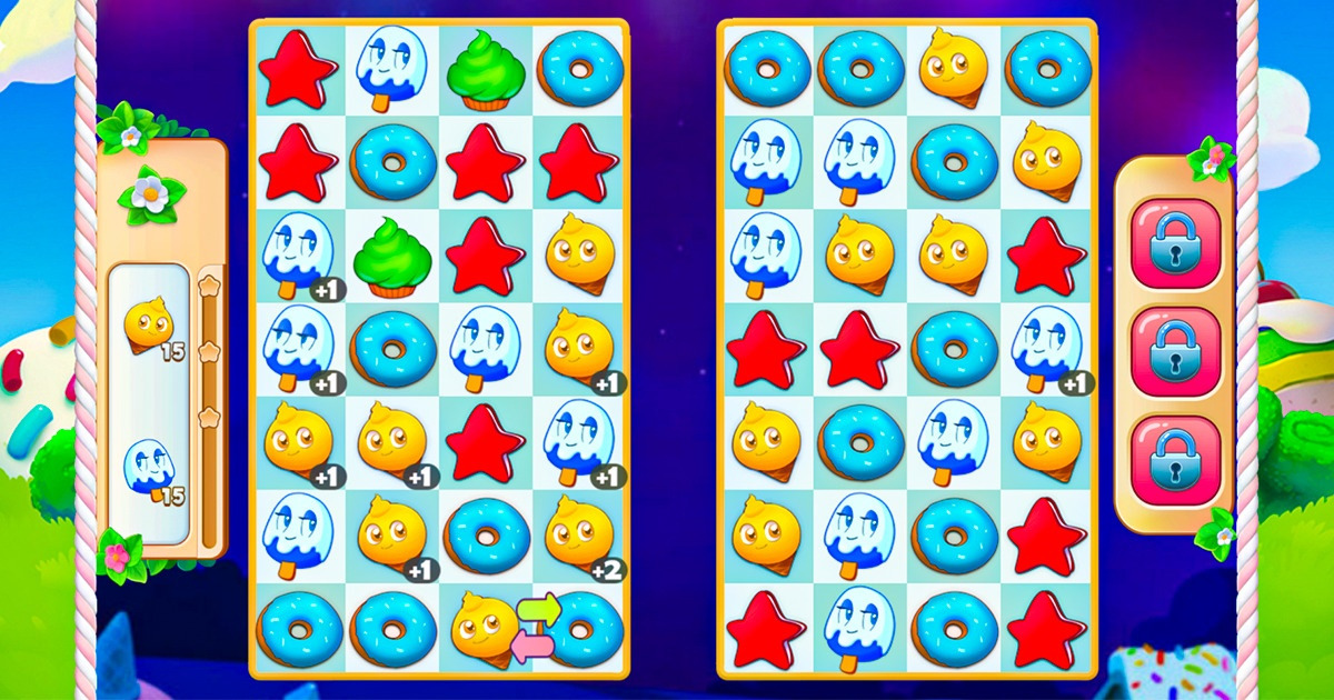 Candy Riddles: Free Match 3 Puzzle / Genial