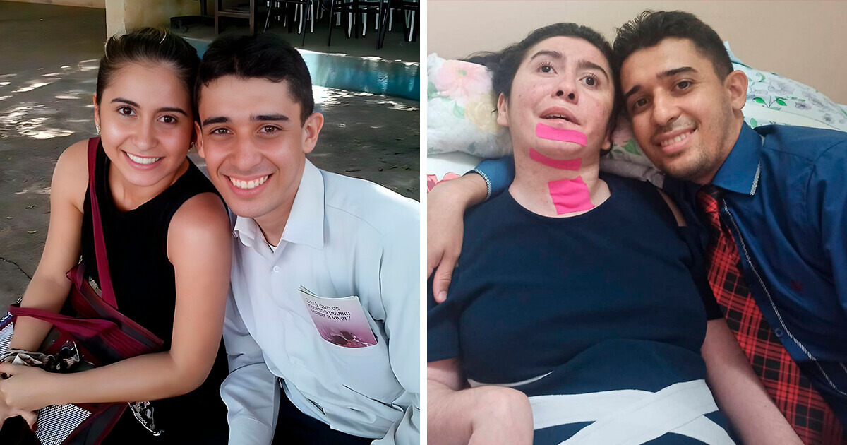 Admirable esposo renunció a su propia vida para dedicarse a su esposa ... Admirable esposo renunció a su propia vida para dedicarse a su esposa ...