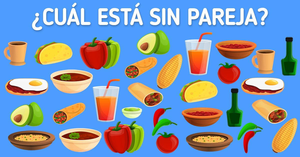 Test: ¿Puedes encontrar el objeto que no tiene par en estas 15 imágenes ...