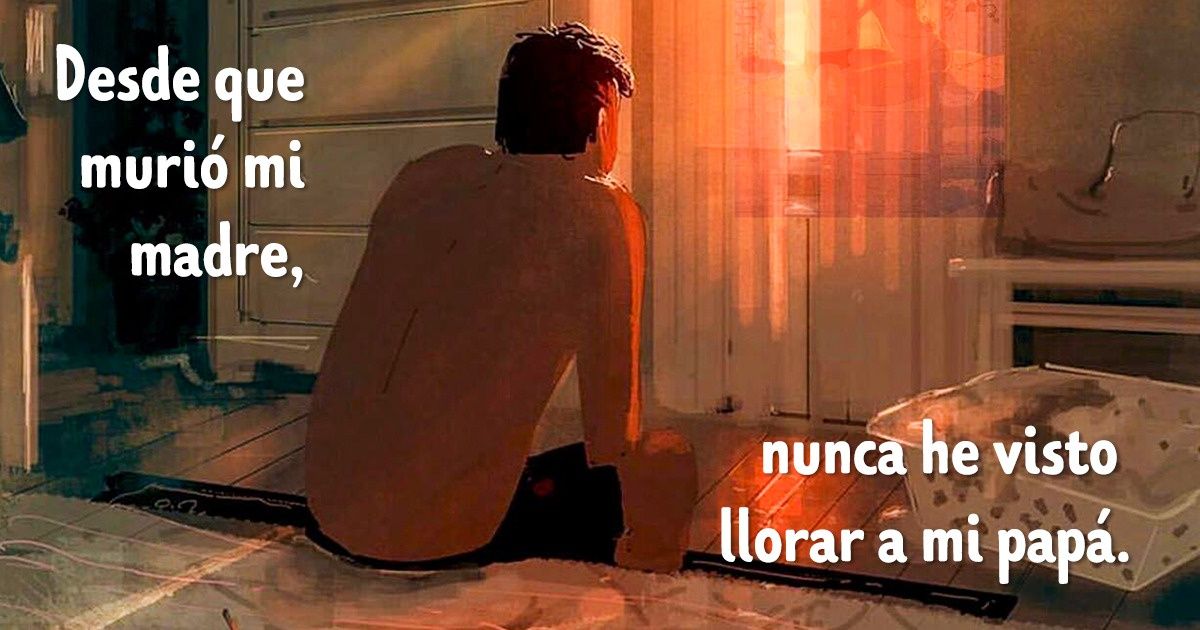 Un animador de Disney dibujó ilustraciones conmovedoras sobre un padre ... Un animador de Disney dibujó ilustraciones conmovedoras sobre un padre ...