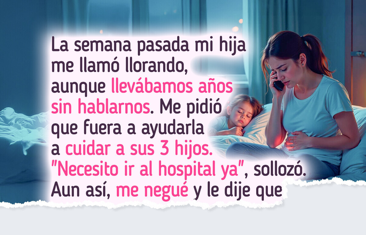 Cuando mi hija me pidió ayuda, las heridas del pasado hablaron por mí ...